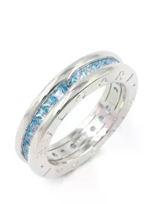 BVLGARI 2010s B.zero1 Blue Topaz Ring