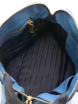 Prada 2010s Vitello Dino Tote Bag