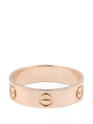 Cartier 18kt Rose Gold Love Ring - Pink