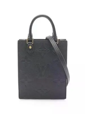 LOUIS VUITTON Monogram Empreinte Tote Bag - Black