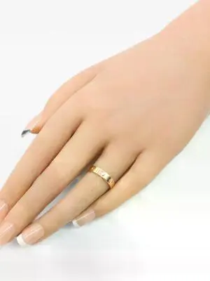 Cartier 2010s Love Diamond Ring - Pink