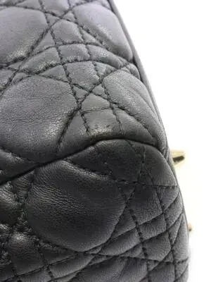 Dior 2000s Cannage Chain Tote Bag