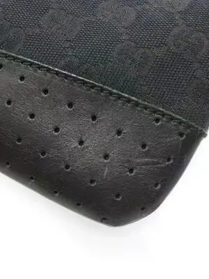 Gucci 2000s Gg Canvas Cross Body Bag