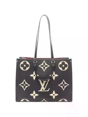 LOUIS VUITTON Onthego Gm Tote Bag - Black