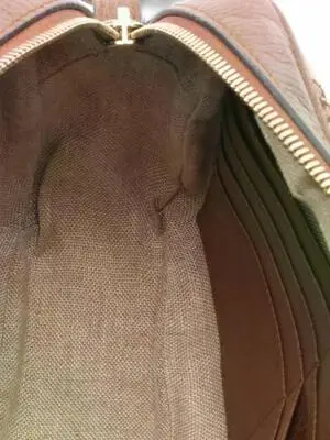 Gucci Gg Canvas Shoulder Bag - Brown