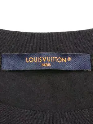 LOUIS VUITTON 2000s Monogram Gradient-pattern Cotton T-shirt