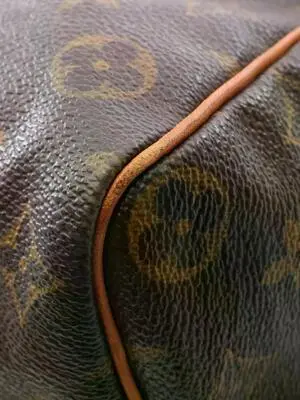 LOUIS VUITTON Monogram Speedy 35 Handbag - Brown