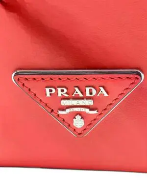Prada City Fori Perforated Shoulder Bag