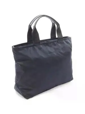 Prada Vela 2-way Saffiano-leather Tote Bag - Blue