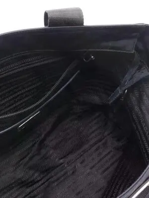 Prada Vela 2-way Saffiano-leather Tote Bag - Blue