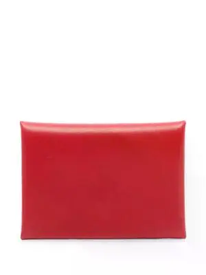 Hermès Calviduo Coin Purse - Red