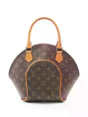 LOUIS VUITTON 1997 Pm Ellipse Monogram Tote Bag - Brown