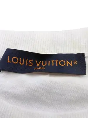 LOUIS VUITTON 2010s Ski Logo T-shirt - White
