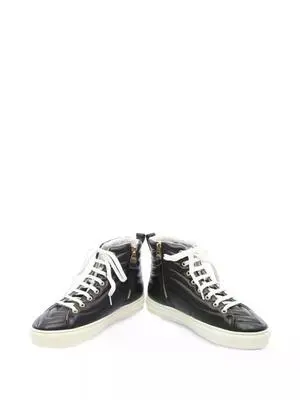 LOUIS VUITTON Quilted Leather High-top Sneakers