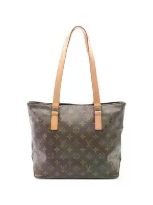LOUIS VUITTON Monogram Canvas Cabas Piano Shoulder Bag