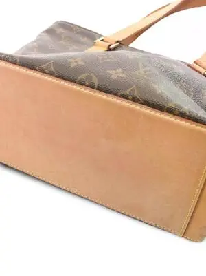 LOUIS VUITTON Monogram Canvas Cabas Piano Shoulder Bag - Brown