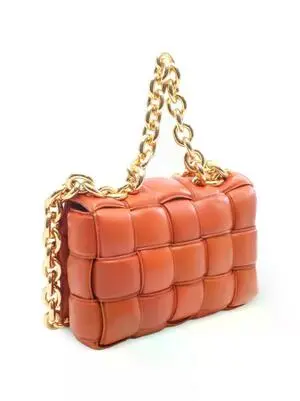 Bottega Veneta 2010s Chain Cassette Shoulder Bag