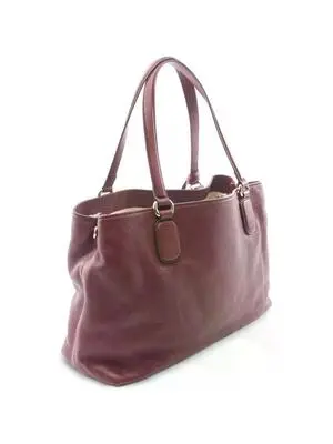 Gucci Soho Interlocking G Tote Bag - Red