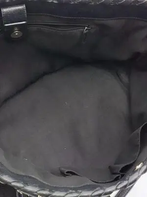 Gucci 2010s Gg Pattern Bamboo Tote Bag