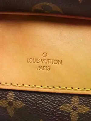 LOUIS VUITTON Monogram Deauville Handbag