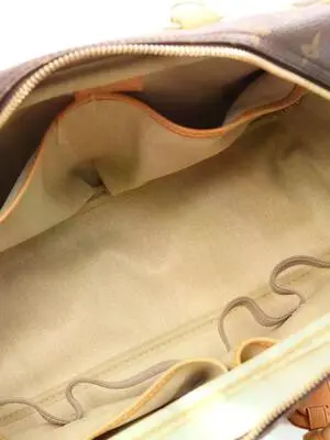 LOUIS VUITTON Monogram Deauville Handbag - Brown