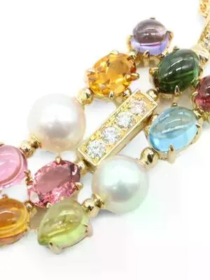 BVLGARI 2010s Allegra Diamond Necklace - Gold