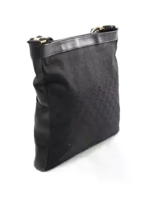 Gucci 2000s Gg Canvas Shoulder Bag