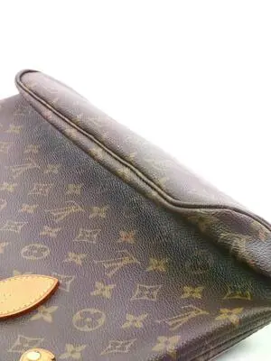 LOUIS VUITTON 2007 Pm Neverfull Monogram Tote Bag - Brown