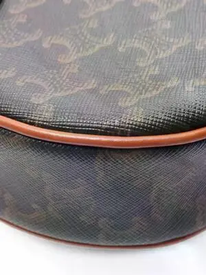 Celine Triomphe Heart Mini Bag - Brown