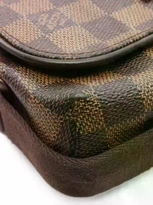 LOUIS VUITTON 2009 Pm Brooklyn Damier Ebene Shoulder Bag