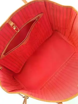 LOUIS VUITTON 2015 Monogram Neverfull Mm Tote Bag - Brown