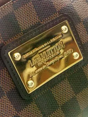 LOUIS VUITTON 2012 Eva Damier Ebene Shoulder Bag