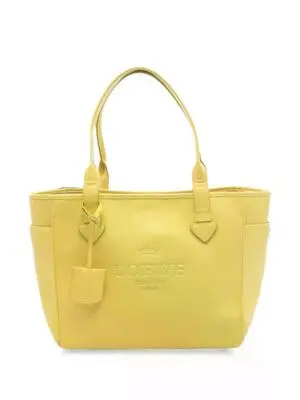 Loewe 2000s Heritage Leather Shoulder Bag - Yellow