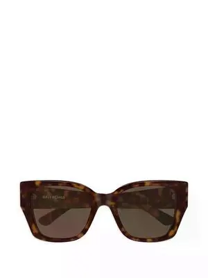Balenciaga Butterfly-frame Sunglasses - Brown