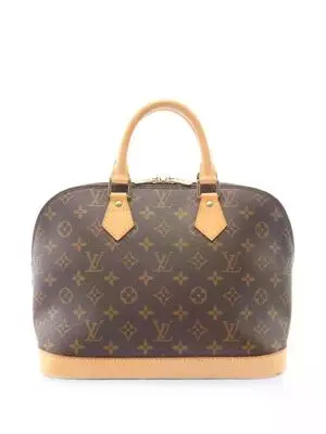 LOUIS VUITTON 1998 Monogram Alma Pm Handbag - Brown