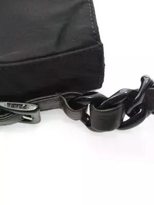 Prada 2010s Tessuto Bacheli Chain Shoulder Bag