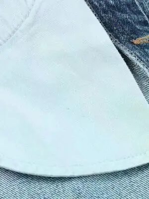 Miu Miu 2010s Logo Patch Wide-leg Jeans