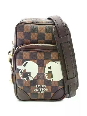 LOUIS VUITTON Amazon Damier Friendship Shoulder Bag - Brown