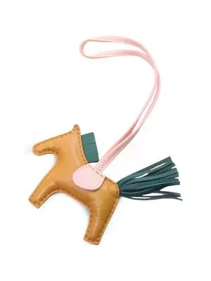 Hermès Hermès PM Rodeo Leather Bag Charm Brown
