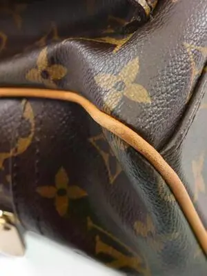 LOUIS VUITTON 2008 Gm Manhattan Monogram Tote Bag - Brown
