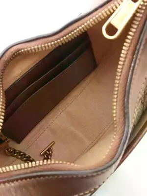 Gucci 2010s Gg Supreme Half-moon Handbag