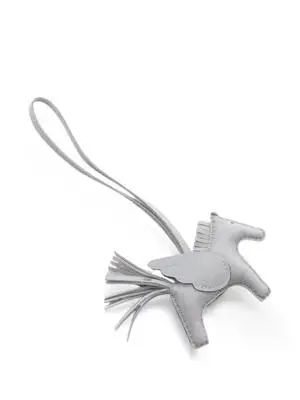 Hermès Pm Rodeo Pegasus Bag Charm - Grey