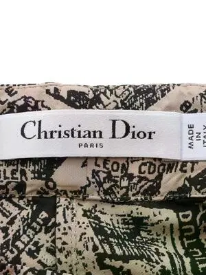 Dior 2010s Map Of Paris Shorts