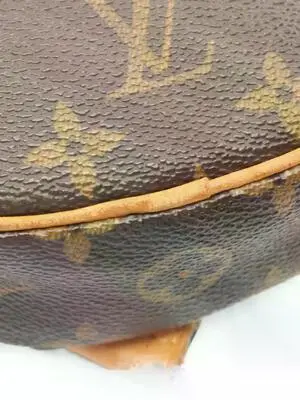 LOUIS VUITTON 2004 Monogram Pochette Ganju Belt Bag