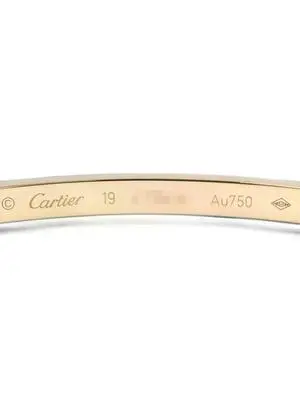 Cartier 18k Yellow Love Sm Bracelet