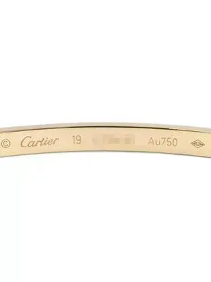 Cartier 18k Yellow Love Sm Bracelet