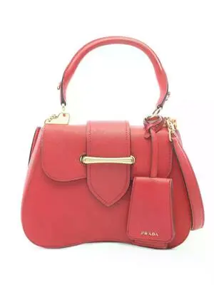 Prada Sidone Saffiano Leather Tote Bag