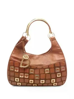 Dior 2010s 61 Shoulder Bag - Brown