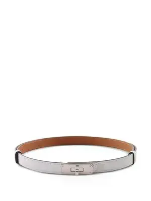Hermès Kelly Epsom Belt - White