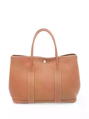 Hermès 2019 Pm Garden Party Leather Tote Bag - Brown